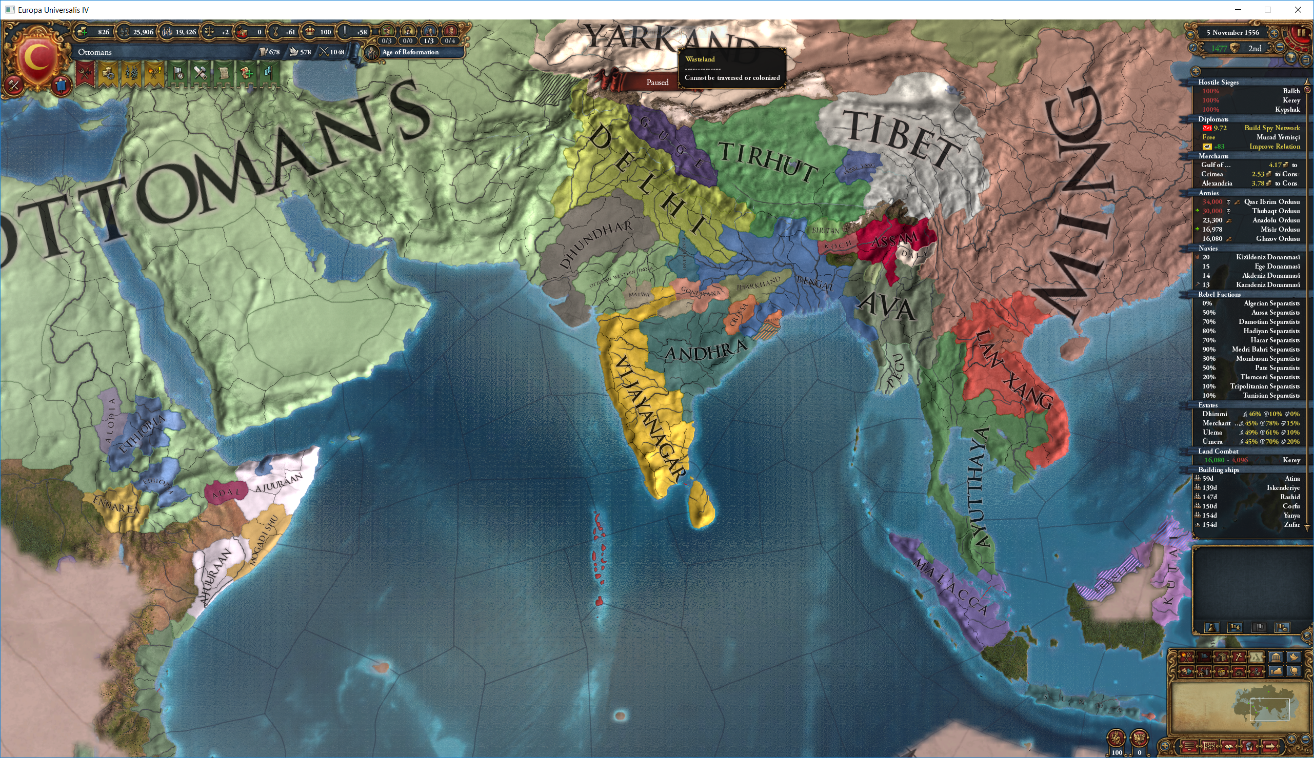 Ottomans WC, becoming tributary of ming? | Paradox Interactive Forums